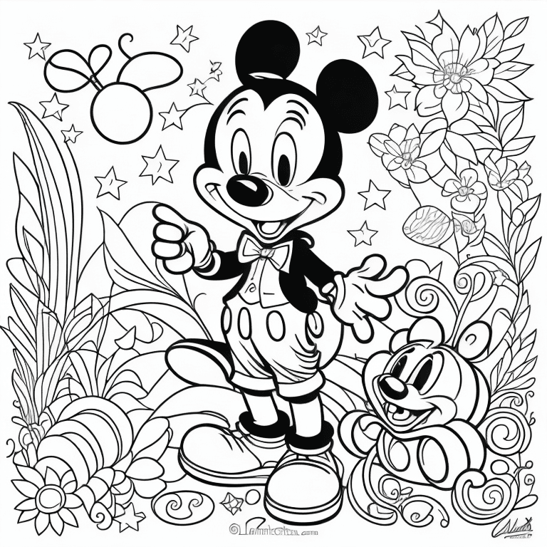 Coloriage A Imprimer Disney